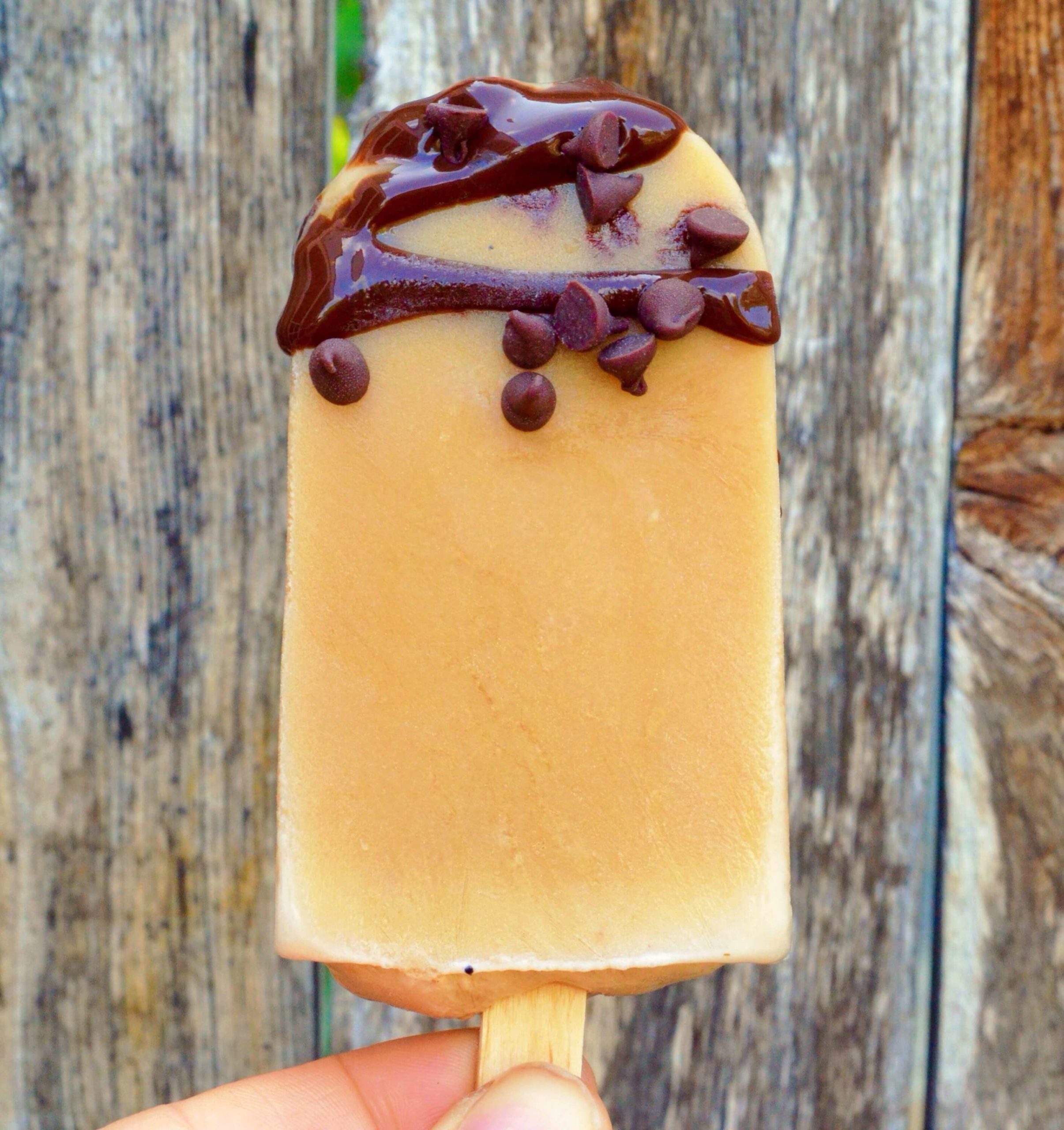Chocolate Chip Cookie Popsicles | Sincerely Katerina