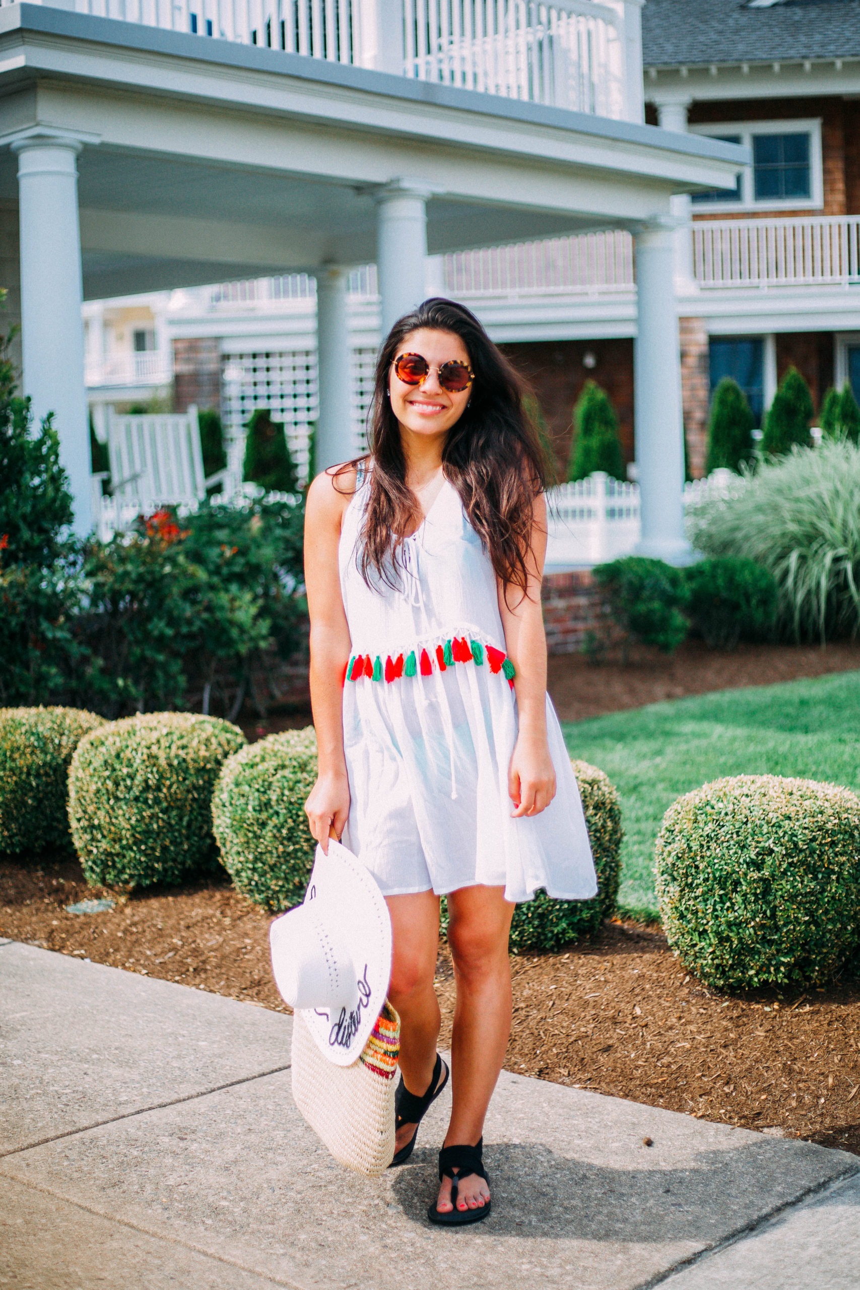 Beach Day Outfit | Sincerely Katerina