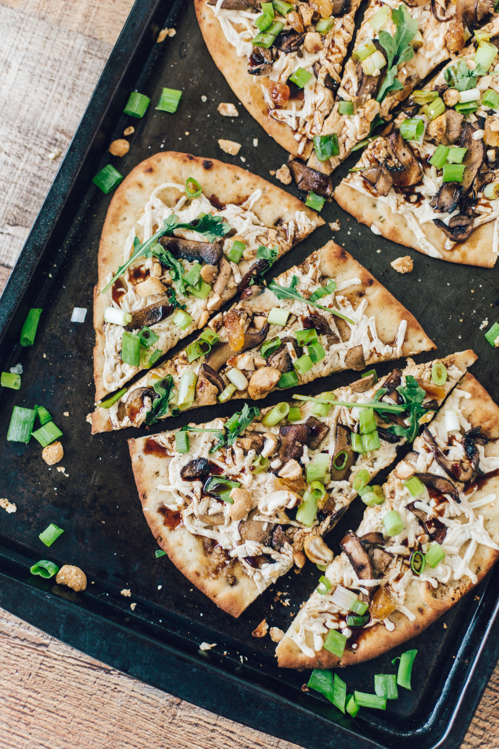 Sweet and Savory Balsamic Flatbread (Easy Vegan Summer Dinner ...
