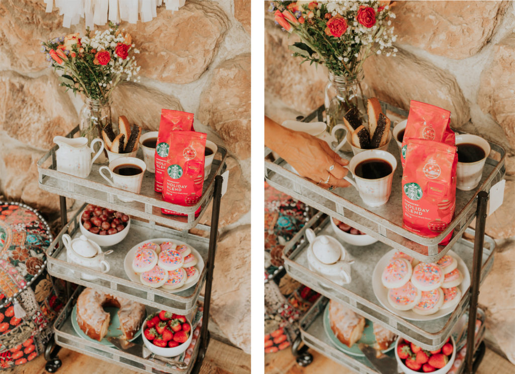 How to Create the Perfect Coffee Bar Cart | Sincerely Katerina